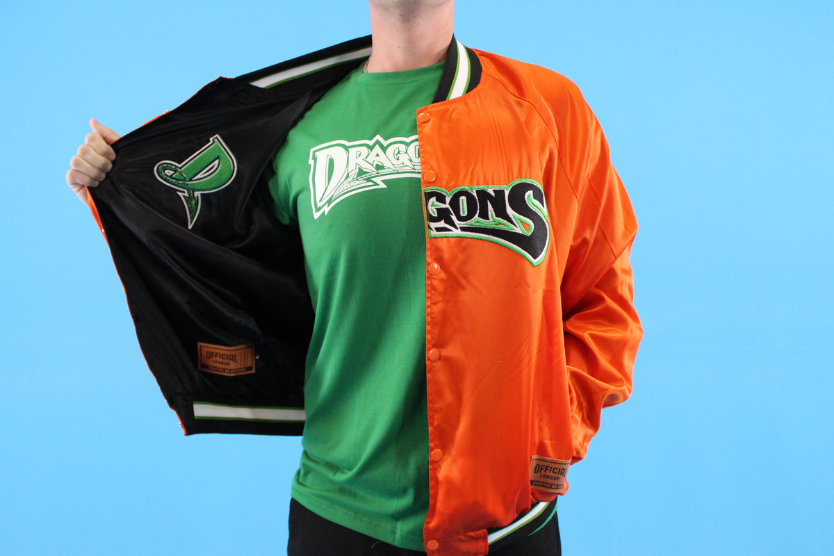 Official League Reversible Satin Jacket – Dayton Dragons Store